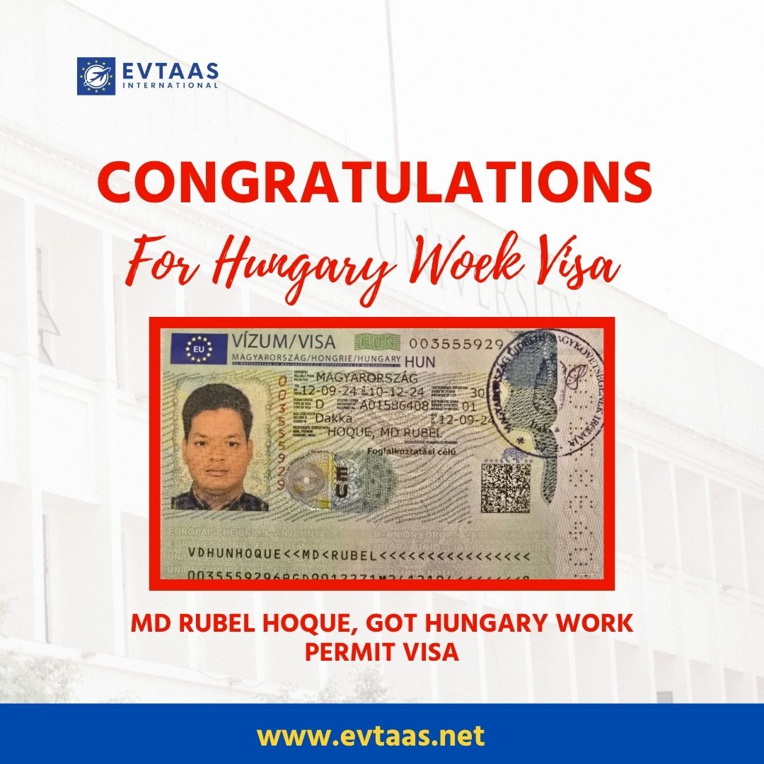 Visa Success - EVTAAS International